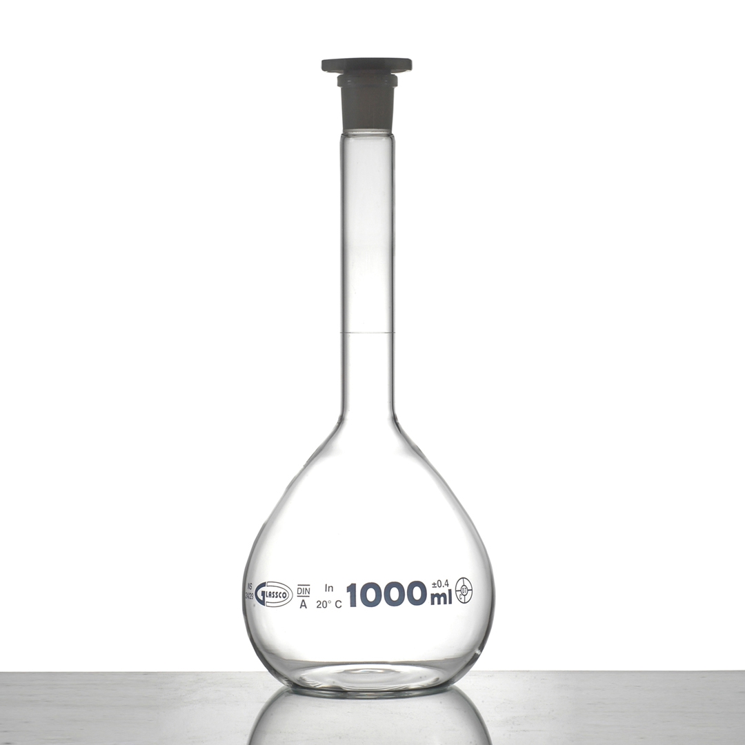 Volumetric Flask Class B 25ml Borosilicate Glass, Glassco - Smith ...