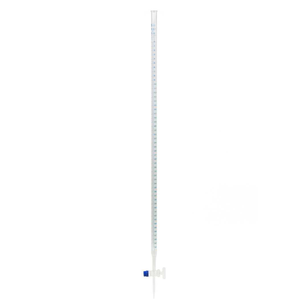 Burette, Schellbach, Straight Bore, PTFE Stopcock, Class B ...