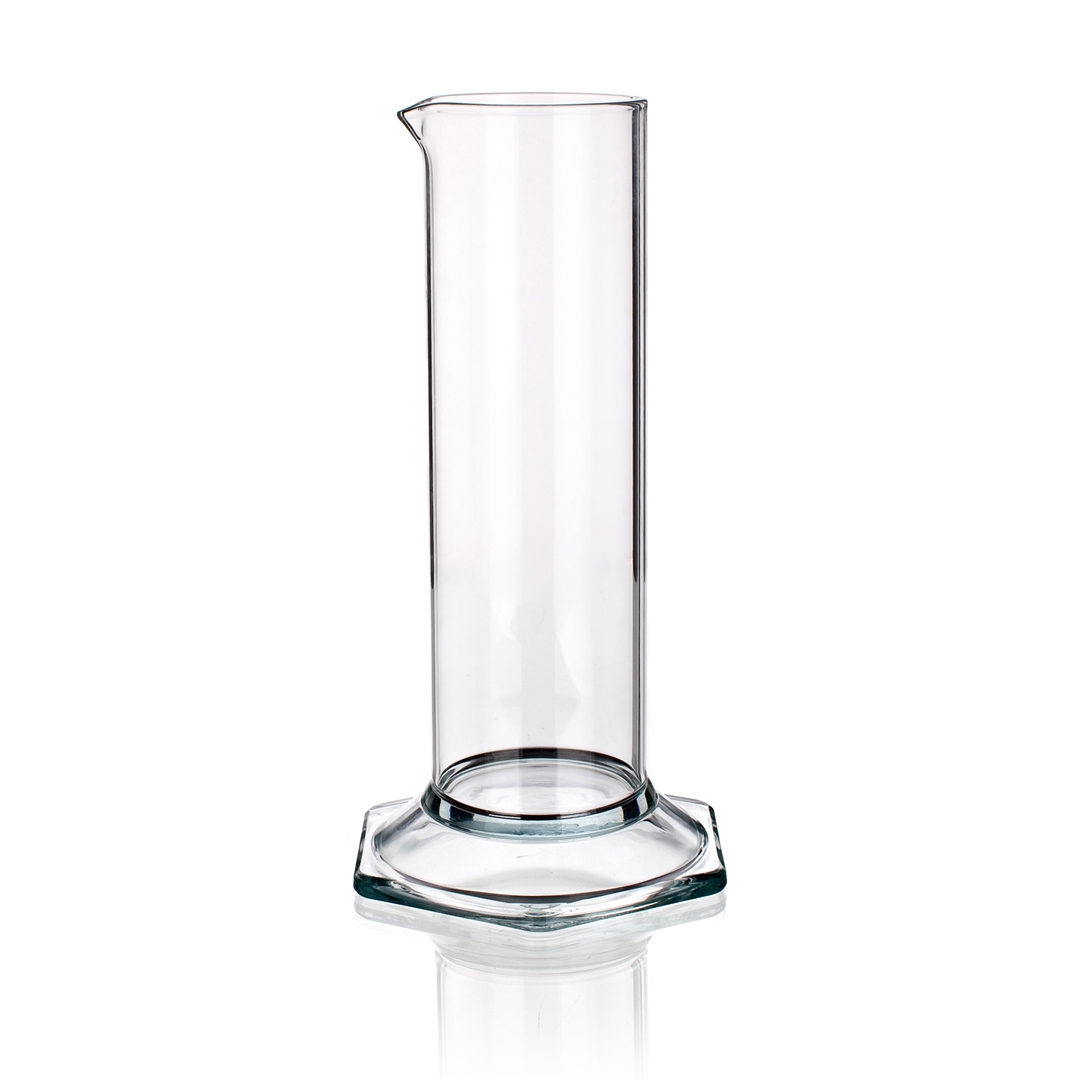 Cylinder, No Graduations, Hexagonal Base, Borosilicate Glass - Dixon ...