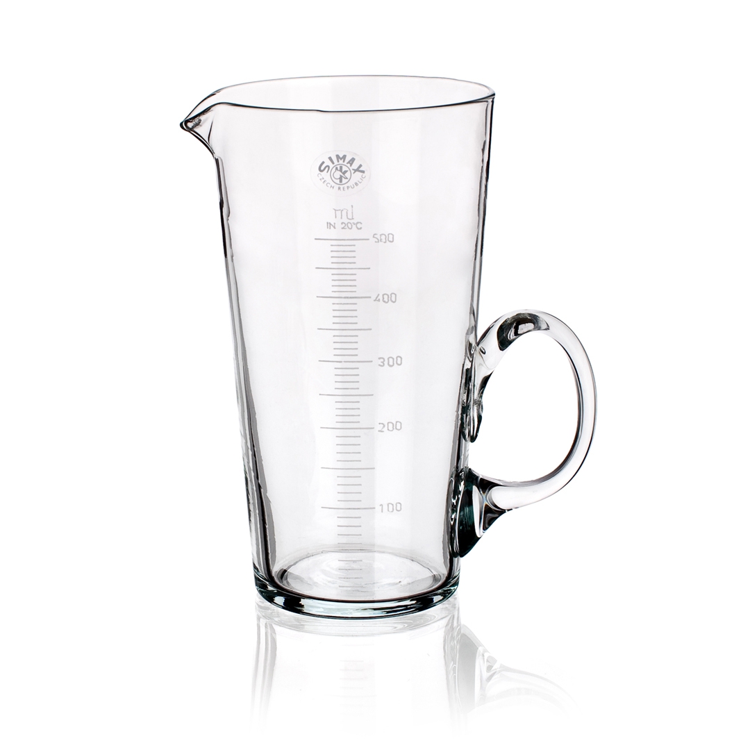 Measure, Conical Shape, With Handle, Graduated, Borosilicate Glass ...