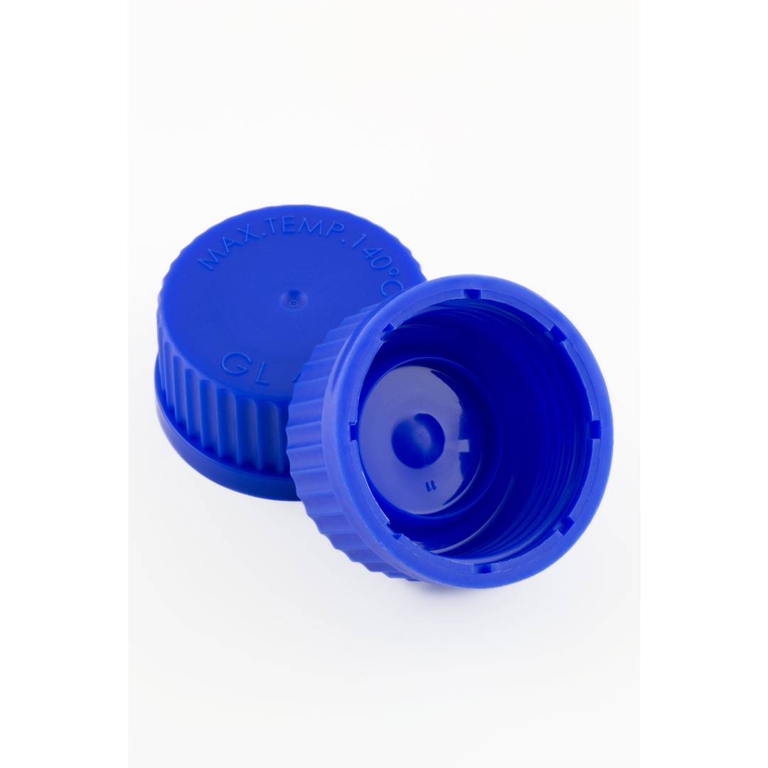 Blue Screw Cap, Colour Blue, Thread Size 45 - Dixon Science