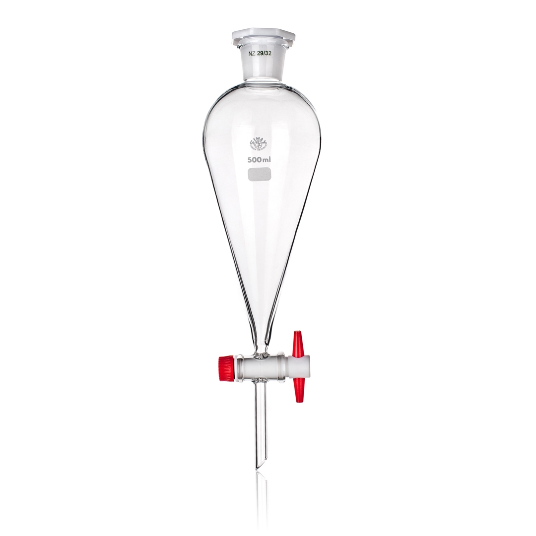 Funnel, Separatory, Pear Shape, Borosilicate Glass - Dixon Science