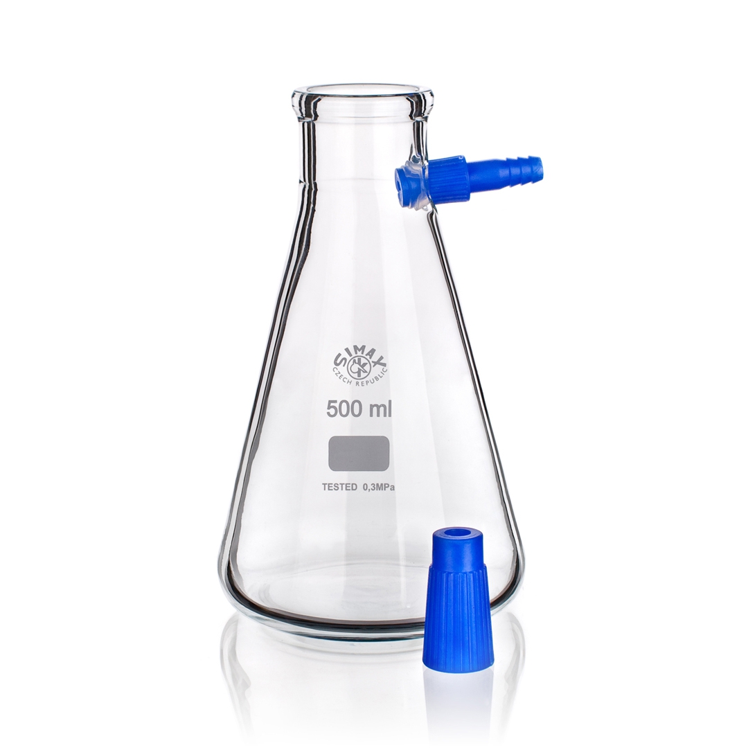 Flask, Filtering, Plastic Side Hose, Borosilicate Glass - Dixon Science