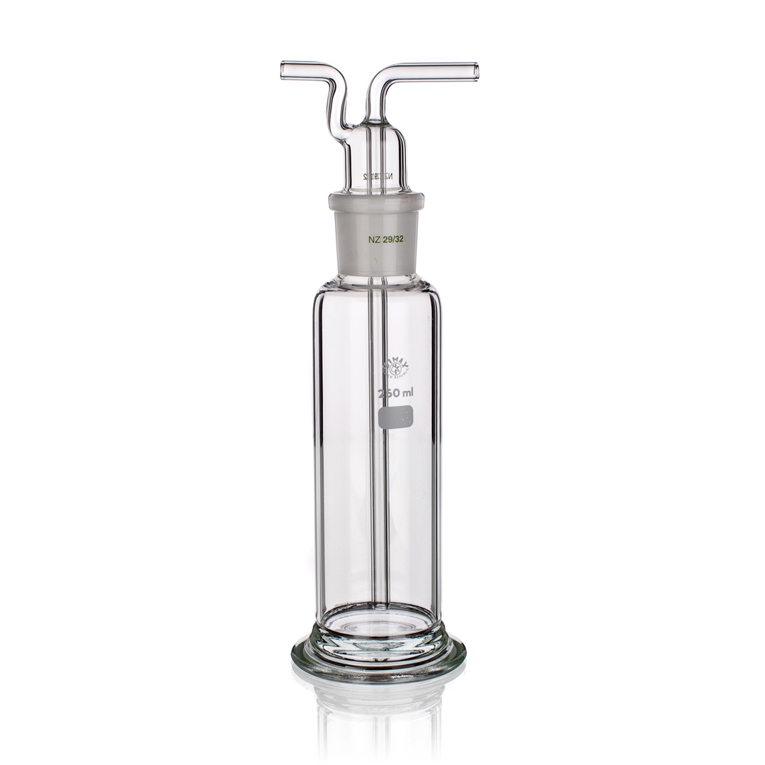 Dreschel Bottle, Ground Joint, Capacity 100ml, Tube Diameter 8mm ...