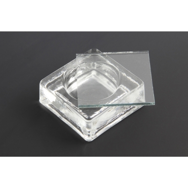 Staining Dish, With Cavity, Embryo, Soda Glass - Academy Science