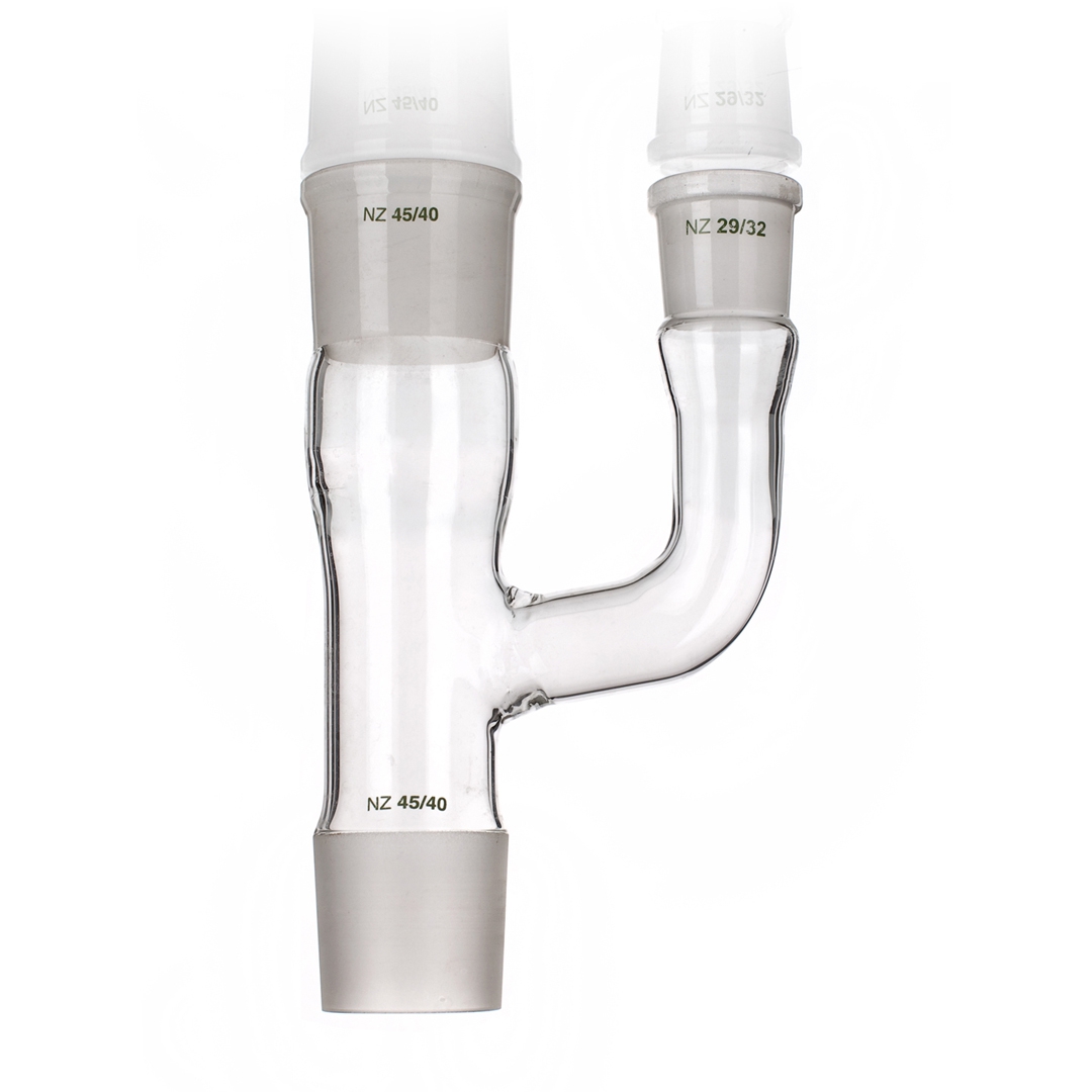 Adapter, Multiple, Two Parallel Necks, Borosilicate Glass - Dixon Science