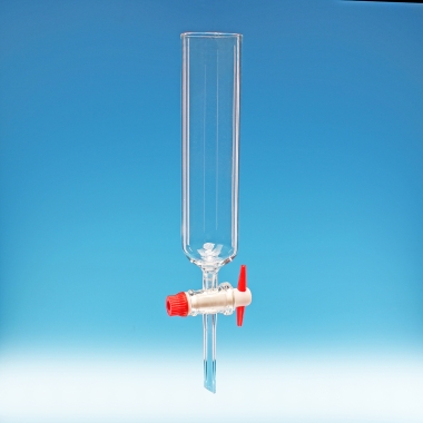 Dropping Funnel, Cylindrical, Borosilicate Glass - Academy Science