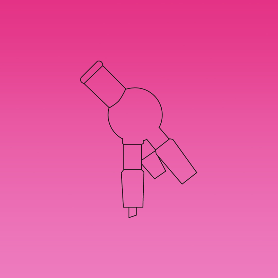 Distillation Receiver, Used With Short Path, Glass - Dixon Science