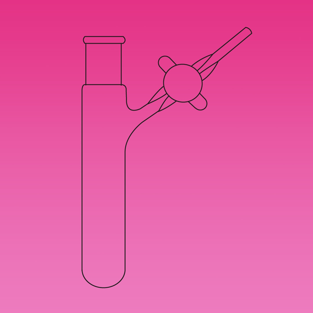 Schlenk Tube, Reaction With Glass Stopcock And Socket, Glass - Dixon ...