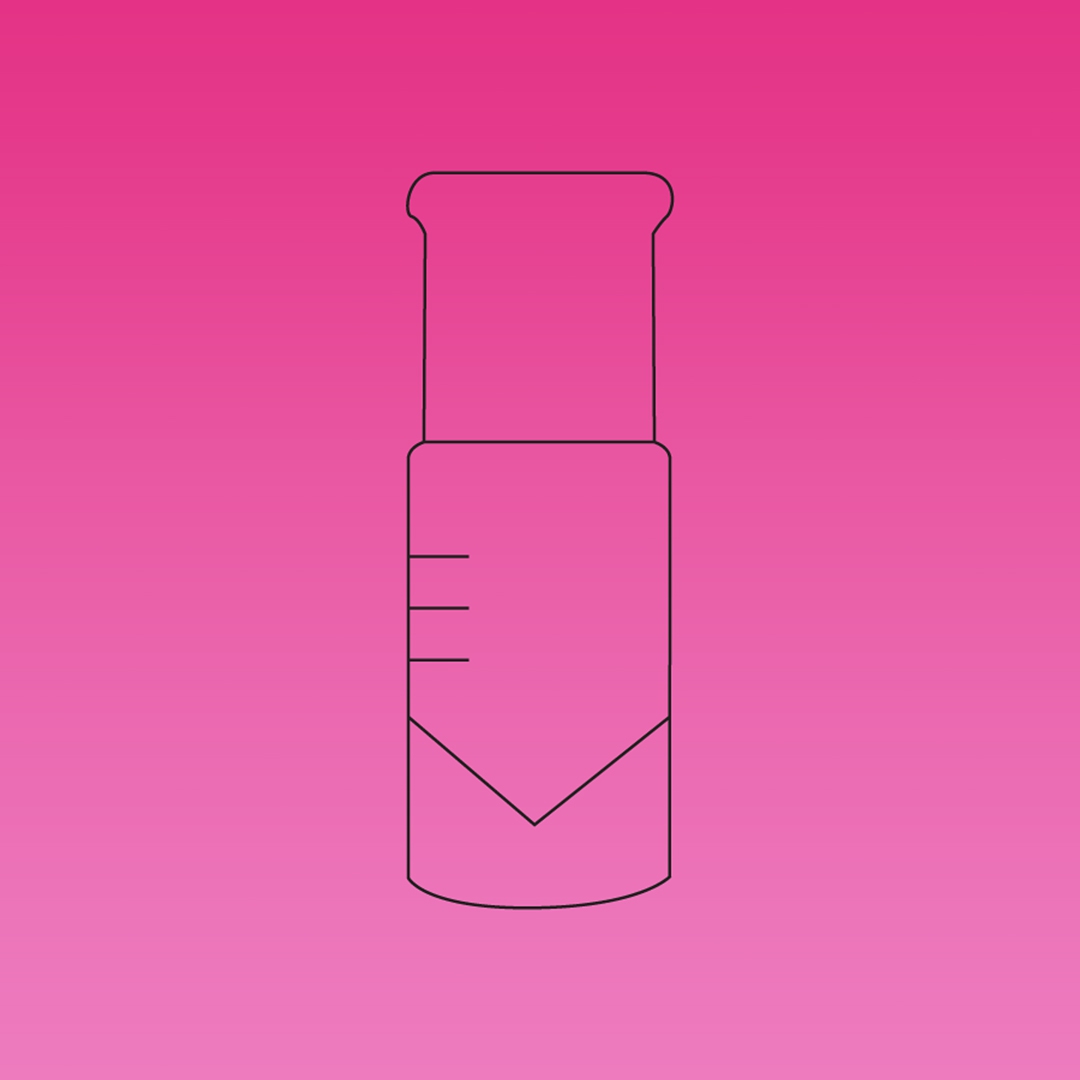 Conical Reaction Vial, Graduated, Microscale, Glass - Smith Scientific