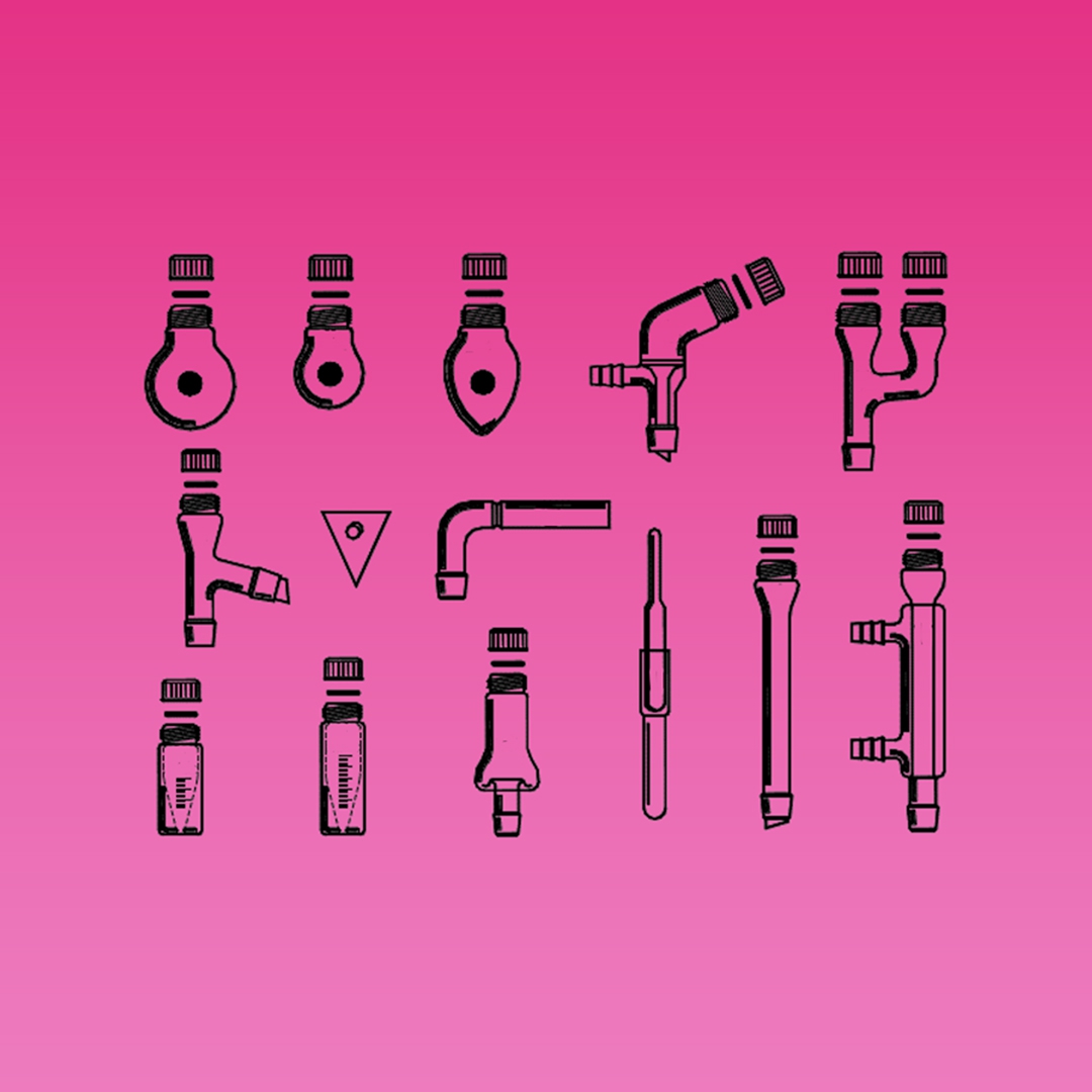 Microscale Kit, Threaded, 14 Pieces, Glass - Dixon Science