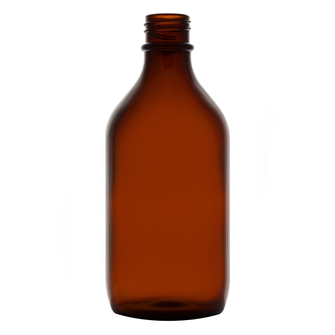 Bottle, Winchester, Amber, Capacity 1000ml, Thread R6/31, Soda-Lime Glass - Smith Scientific