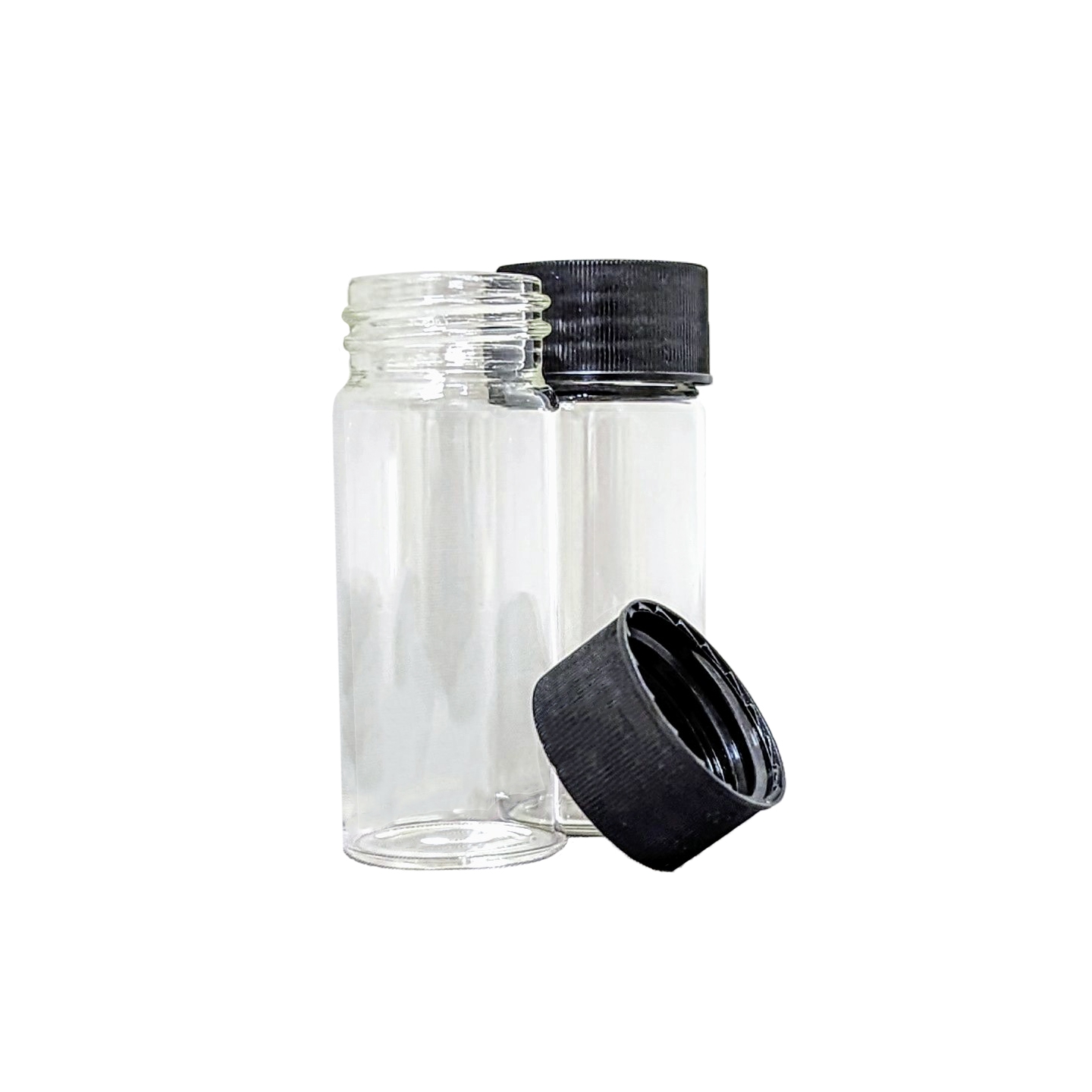 Screw Neck Vials, With Unattached Polypropylene Caps, Squat Form ...