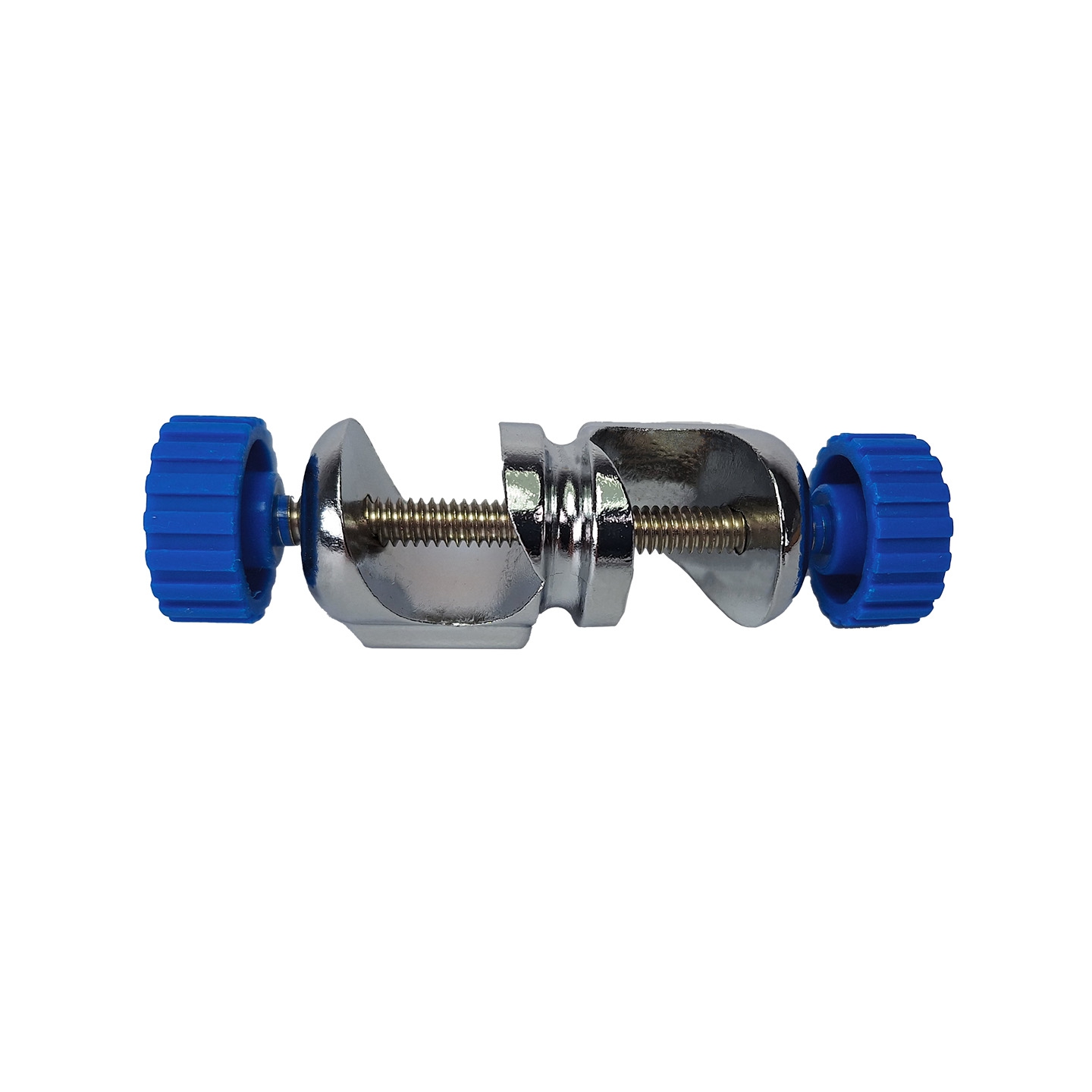 Bosshead, Nickel Plated Alloy, With Round Blue Screw Head, Fits Rod Up ...
