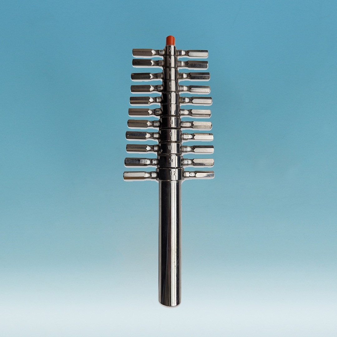 Cork Borer 18 Piece Set, Sizes 1-18 - Smith Scientific