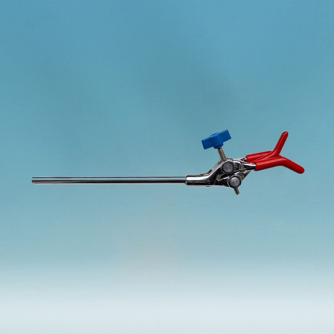 Three Finger Clamp, Adjustable, Nickel Coated Zinc Alloy - Academy Science