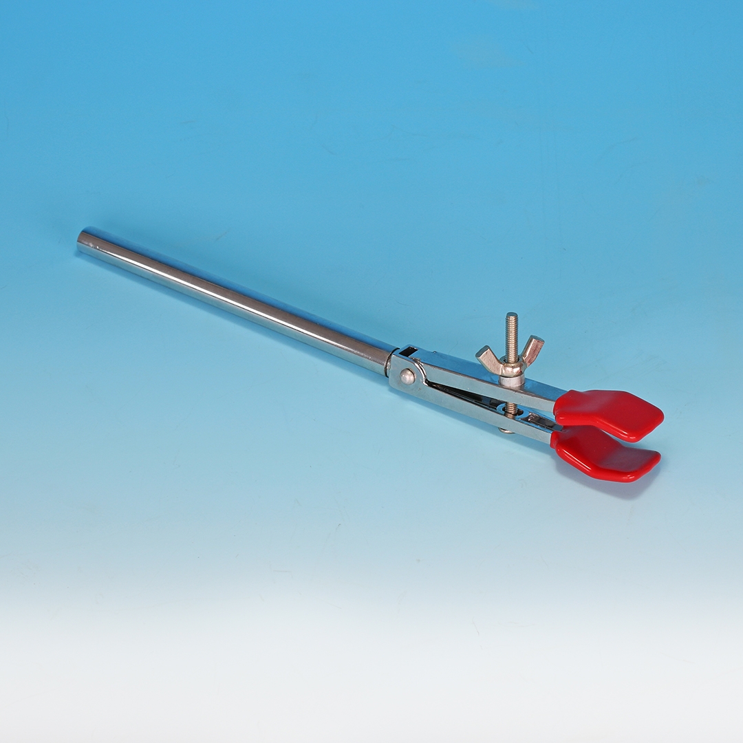 Three Finger Clamp, PVC Coated - Academy Science