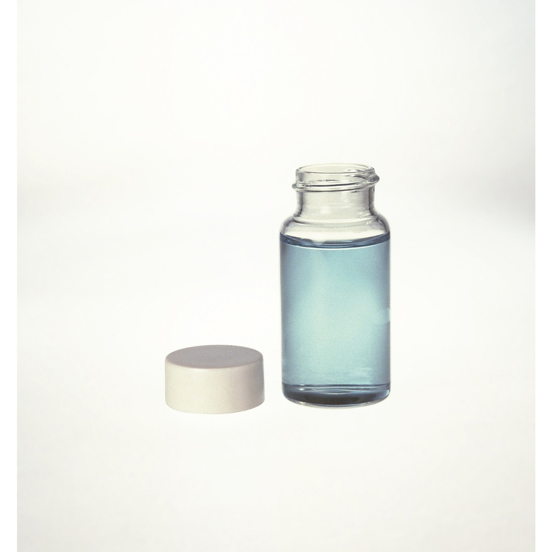 20 mL Glass Scintillation Vials with Unattached Caps - Dixon Science