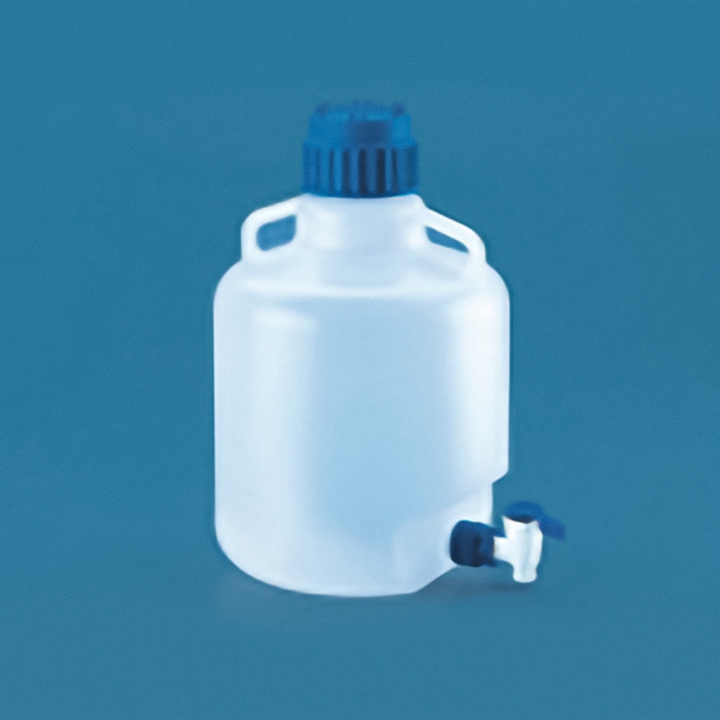 Carboy Bottle, With Stopcock, Plastic PP Autoclavable - Smith Scientific