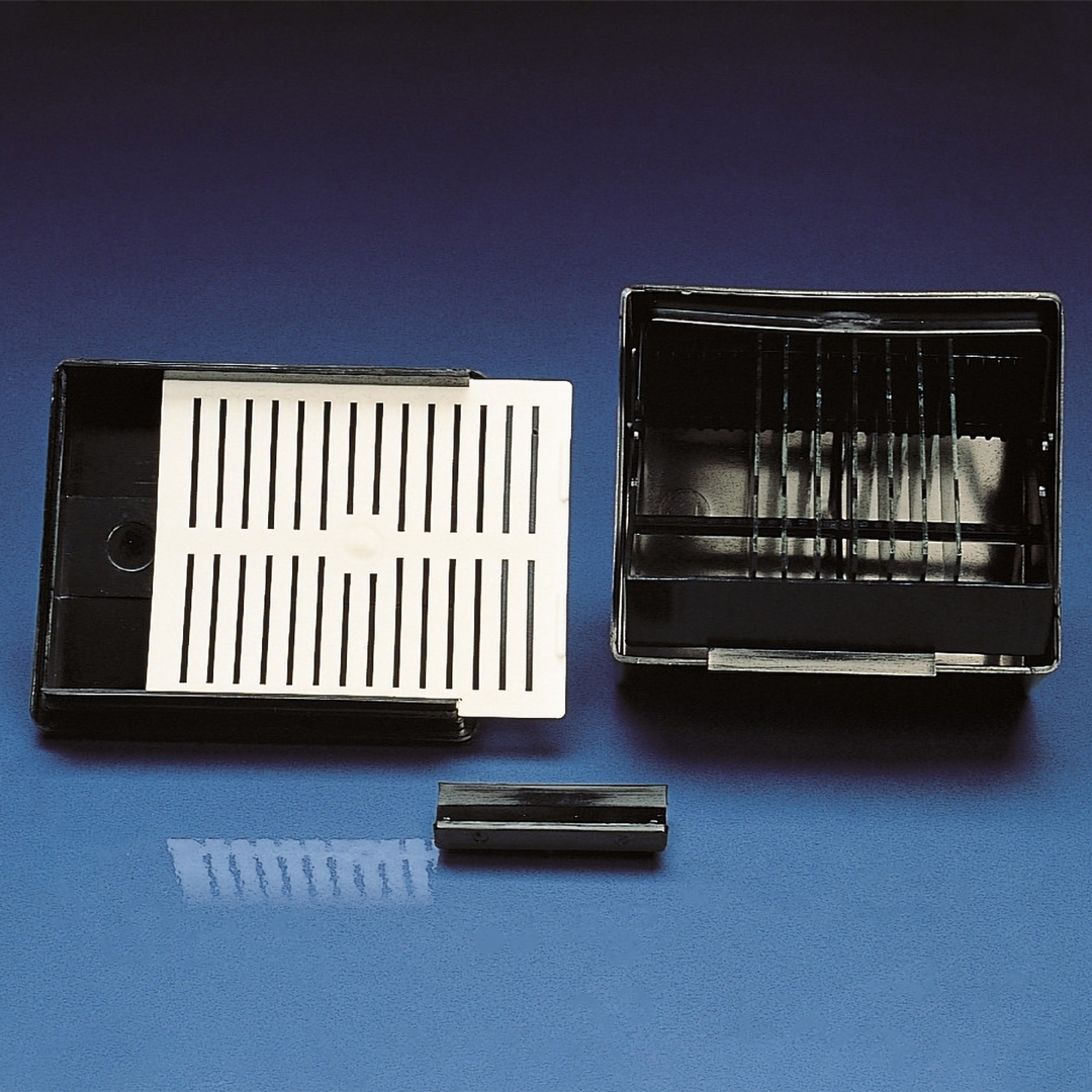 Staining Trough, 25 Slides, Material POM - Dixon Science