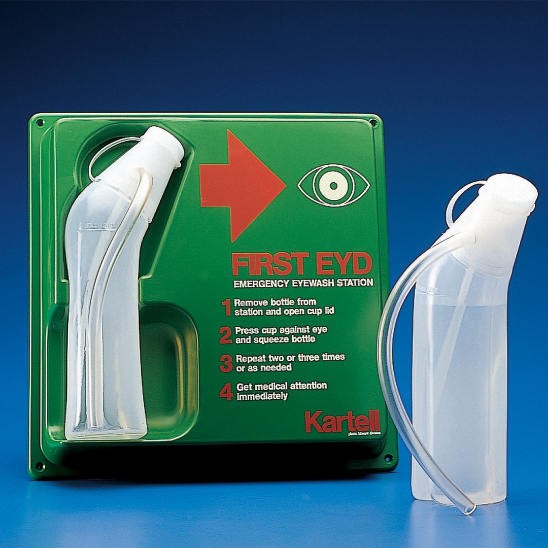 First Aid Emergency Eye Wash Station, Material High Impact PS - Dixon ...