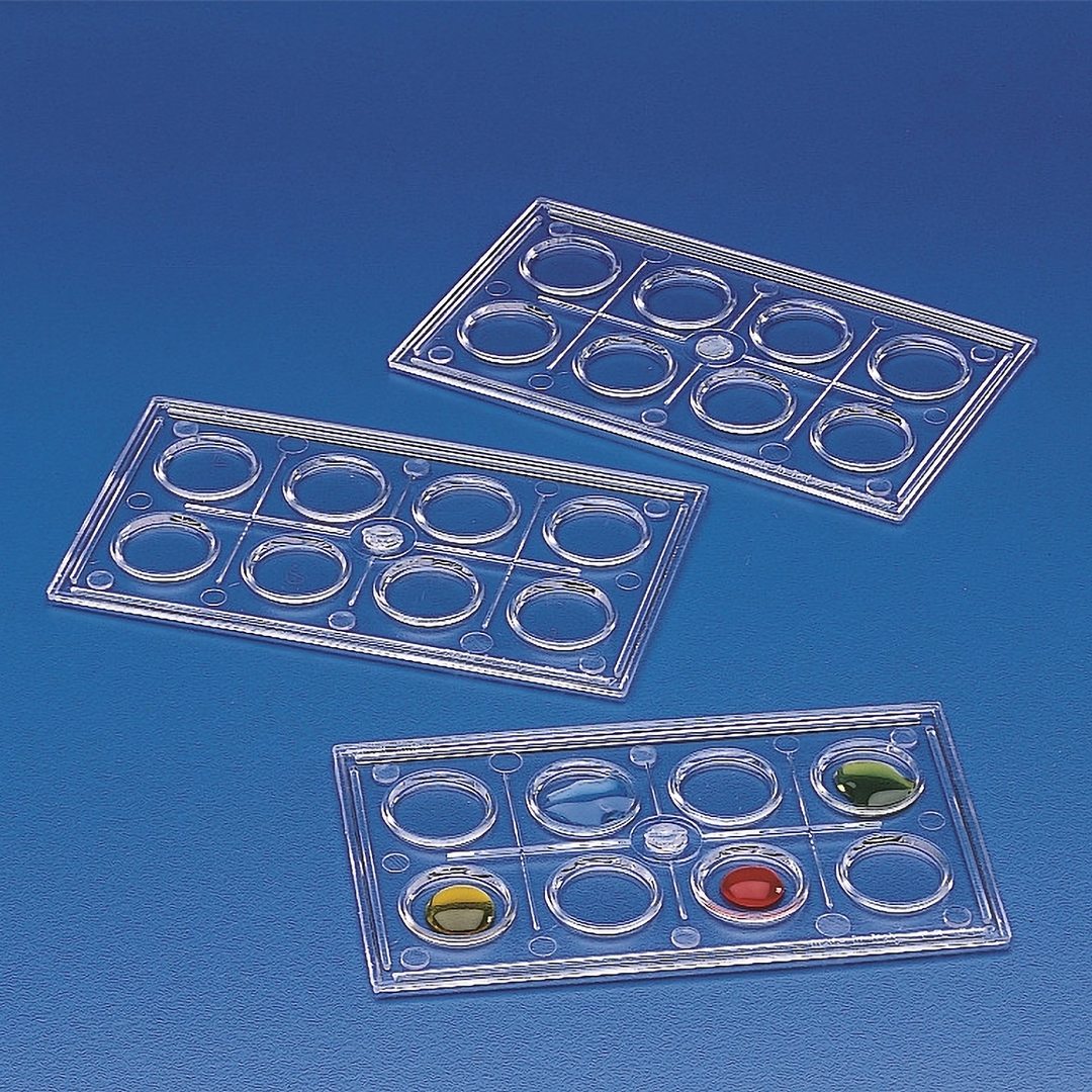 Colorimetric 8 Cell Tray, Material PS - Dixon Science