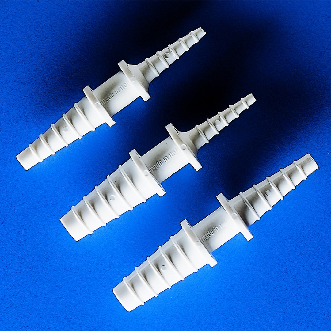 Unequal Straight Connectors, Tapered, Material PP - Dixon Science